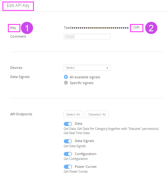 Greenbyte Developer Portal - 2.2-beta